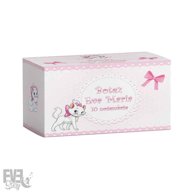 Cutie cu pisica Marie pentru plicurile de bani, 33x23x23cm, carton ...