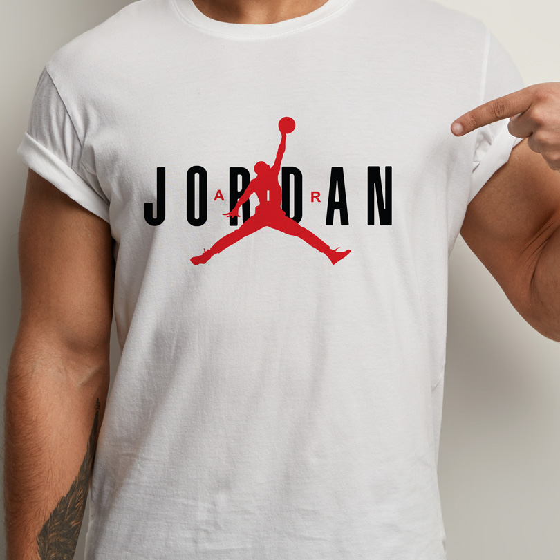 Tricou Jordan Air adulţi, rezistent la spălări, regular fit, bumbac 100 ...